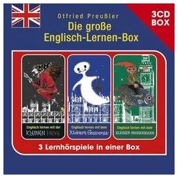 Universal Music Vertrieb - A Division of Universal Music GmbH Die gro&szlig;e Englisch-Lernen-Box - 3-CD H&ouml;rspielbox