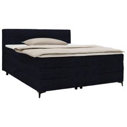 Boxspringbett Bari in Schwarz ca. 180x200cm