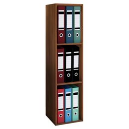Aktenschrank Offas Nussbaumfarben, 3-fach