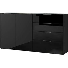 Sideboard Oakland in Schwarz