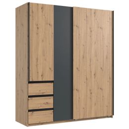 Schwebet&uuml;renschrank Adria Eiche Artisan