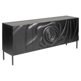 Sideboard Black Rose Schwarz
