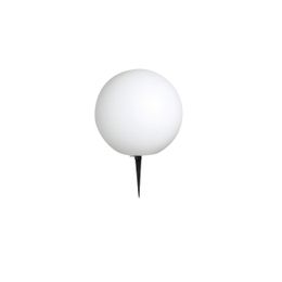 Globo Au&szlig;enleuchte Toula in Schwarz/Wei&szlig; max. 30 Watt