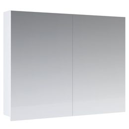 Spiegelschrank Flandu ca. 60x60 cm Wei&szlig;