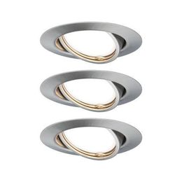 Paulmann LED-Spot-Set EBL Base Set Alufarben max. 5 Watt 3-teilig