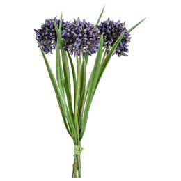 Kunstpflanze Allium I Lila/Gr&uuml;n