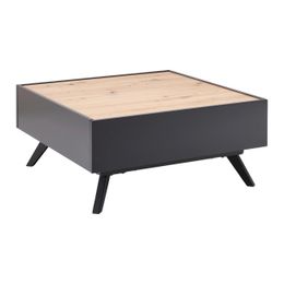 Couchtisch Fosco Grau/Eichefarben MDF