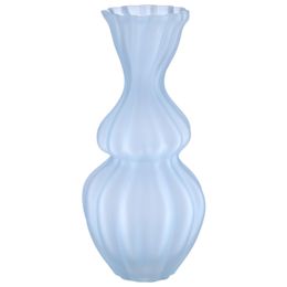 Vase Bubble Blossom I Hellblau