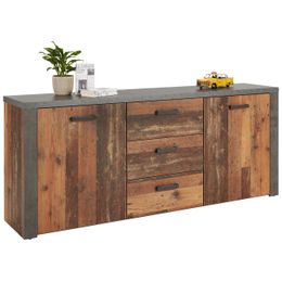 Sideboard Magara Dunkelbraun