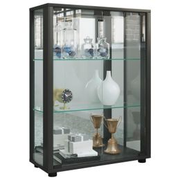 Vitrine Sintalo ca. 60x80 cm Schwarz