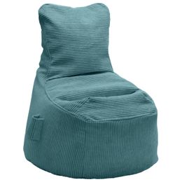 Sitzsack Cortona Cord Petrol