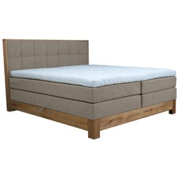 Boxspringbett Cloud Taupe ca. 160x200cm
