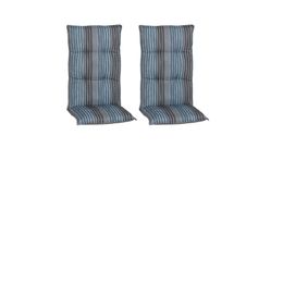 Hochlehner Auflagen Tissa 2er-Set ca. 118x46 cm Blau