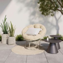 Garten-Relaxsessel Hermi Beige