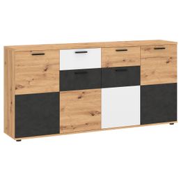 Sideboard Sofia in Artisan/Eiche