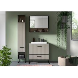 Badezimmer BAGNO 3-teilig ca.110cm Kaschmir