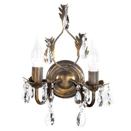 Wandleuchte Teresa Bronzefarben max. 6 Watt Wandlampe