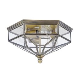 Maytoni Deckenleuchte Zeil Bronzefarben max. 60 Watt Deckenlampe