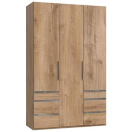 Dreht&uuml;renschrank mit Laden, B: 150 cm, Eiche Dekor