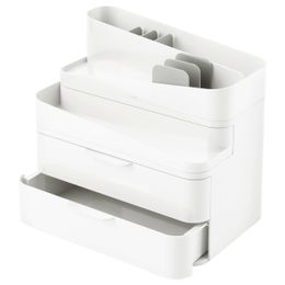Umbra Kosmetik-Organizer Grau/Wei&szlig;