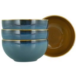 Creatable Sch&uuml;sselset Mallorca Blau/Braun, 4-teilig
