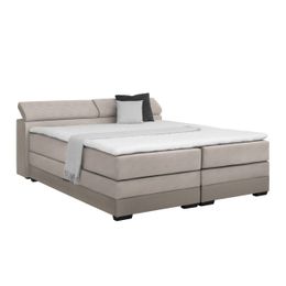 Boxspringbett Sevilla Graubraun ca. 160x200cm