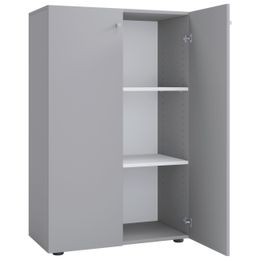 Schuhschrank LONA Grau ca. 70x110x39cm