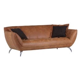 2-Sitzer-Sofa Venezuela aus Echtleder
