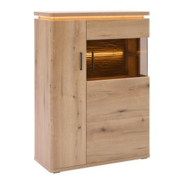 Highboard Alameda Eichefarben