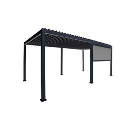 Pergola-Rollo ca. 300x250 cm Grau