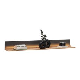 Wandboard Florenz Grau/Eiche Artisan