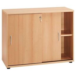 Aktenschrank Serie 4000 Buchefarbe