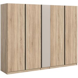 Dreht&uuml;renschrank OAKLAND ca.230x183x53cm Sonoma Eiche