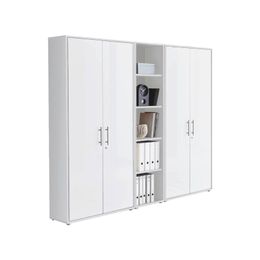 Aktenschrank Office Edition Sw Set 10 Wei&szlig;