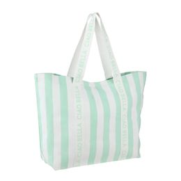 Strandtasche Mia Wei&szlig;/Mintgr&uuml;n