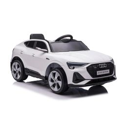 Elektro-Kinderauto Audi E-Tron Sportback Wei&szlig;