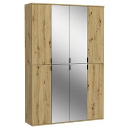 Garderobenschrank Projekt X ca. 121x193 cm Artisan Eiche