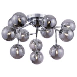 Maytoni Deckenleuchte Dallas Chromfarben max. 28 Watt Deckenlampe