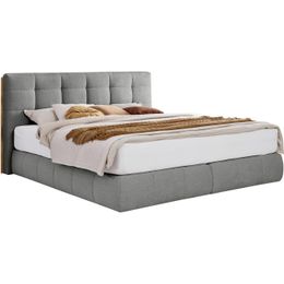 Boxspringbett Lavenito Grau ca. 160x200cm