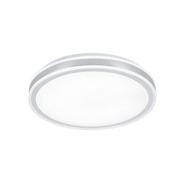 LED-Deckenleuchte Farbi Wei&szlig;/Chrom max. 18 Watt Deckenlampe