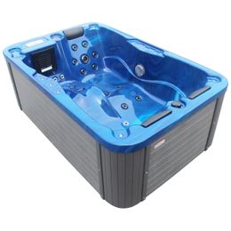 Whirlpool Outdoor Set Blau ca. 130x70x205cm