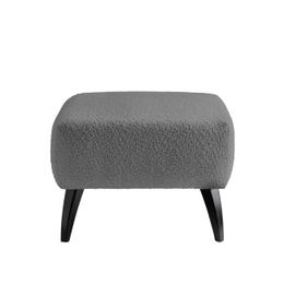 Hocker Colori Anthrazit Boucl&eacute;