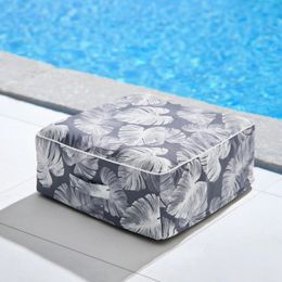 Pouf Cassy Grau ca. 60x23 cm