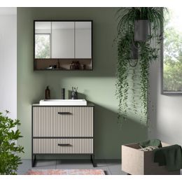 Badezimmer BAGNO 2-teilig ca.80 cm Kaschmir