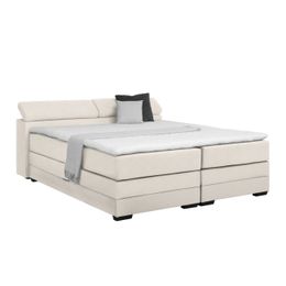 Boxspringbett Sevilla Beige ca. 140x200cm
