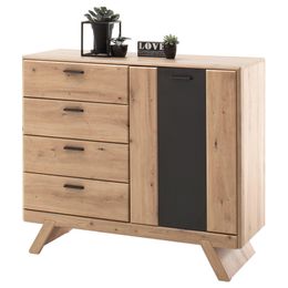 Sideboard Calais Grau/Eichefarben