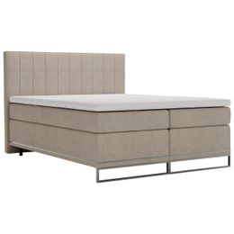 Boxspringbett Cromo Beige ca. 180x200