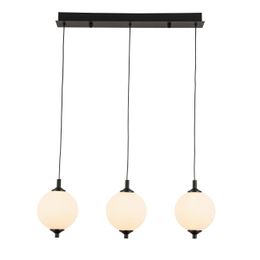 LED-H&auml;ngeleuchte Wilm in Schwarz/Wei&szlig; max. 3x8 Watt
