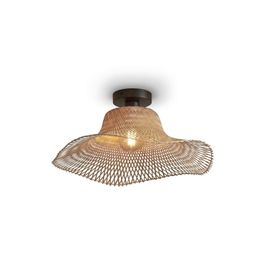 Deckenleuchte Ibiza in Naturfarben max. 60 Watt Deckenlampe