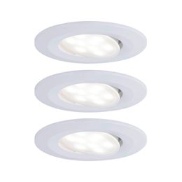 Paulmann LED-Deckenleuchte Calla IP65 in Wei&szlig; max. 3x 5,5 Watt Deckenlampe